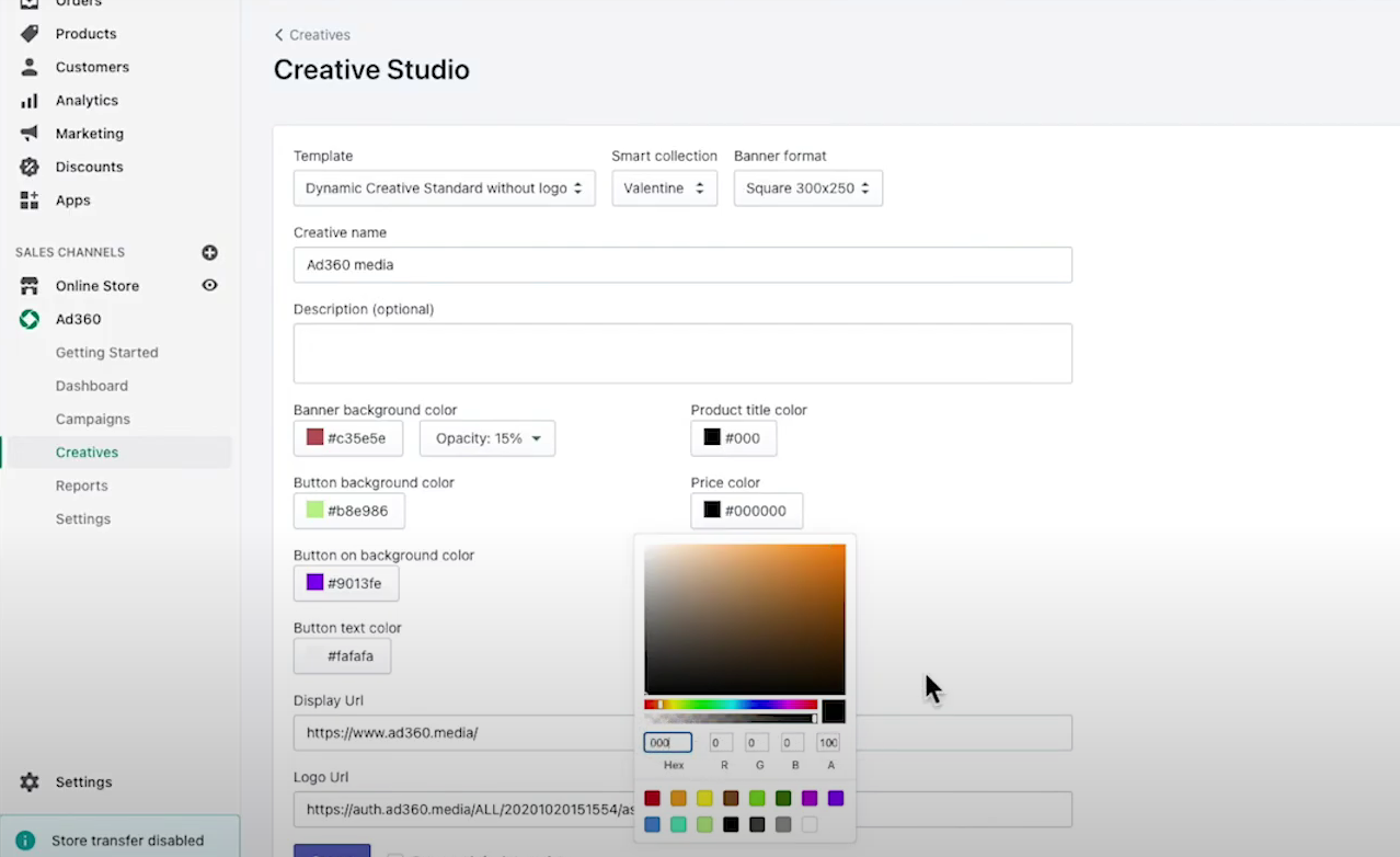 Ad360 - How to use the Creative Studio?