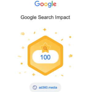 We just hit 100 Clicks from Google Search! - Ad360's blog